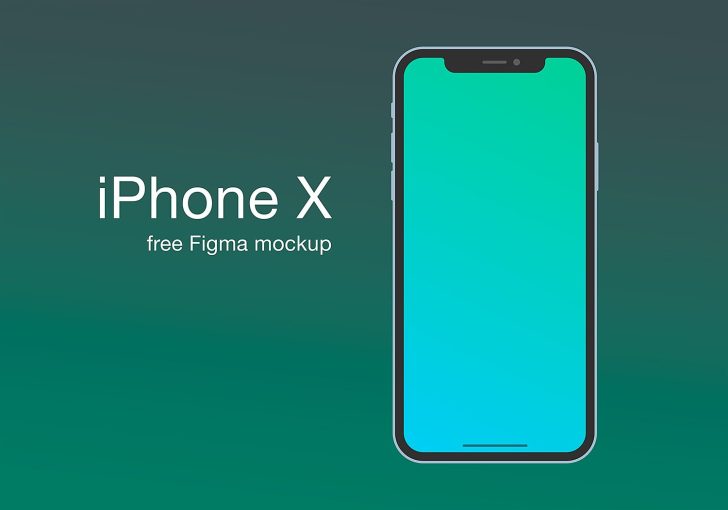 Free iPhone X Figma Mockup - Xd File