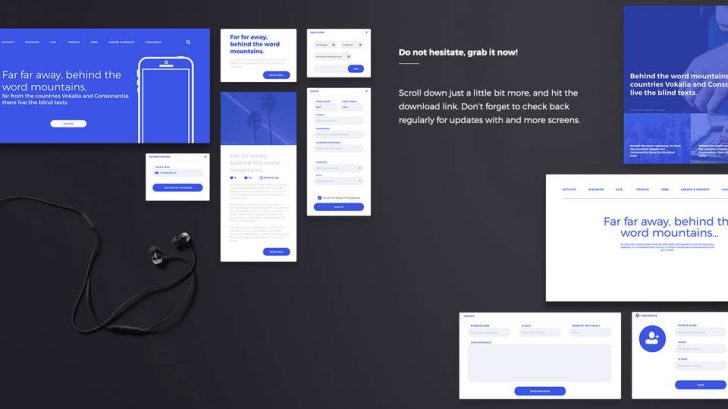 Free UI/UX Case Study XD Template - Free Xd File