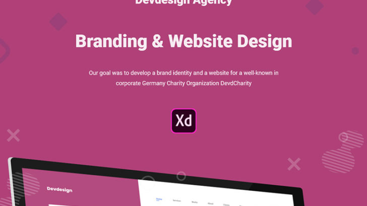 Software Company XD Website Template - Xd File - Free Xd Resource