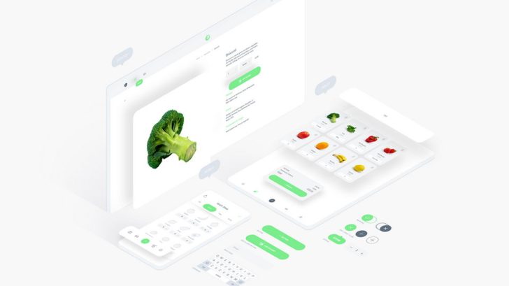 Free Food Delivery App XD Concept Design Template - Xd File