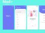 Free Medical Xd UIKit Template | Med+ - Xd File