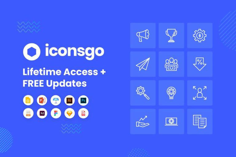 Modern Free 30 Icons Pack - Xd File