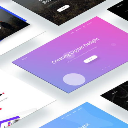 Free Musican Website Template XD - Xd File