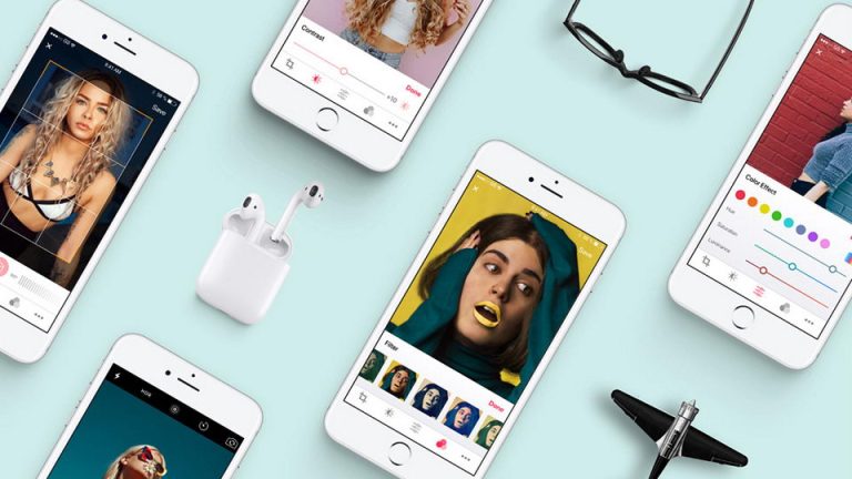 Free Photo Editor App UI Kit XD Templates - Xd File