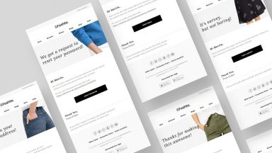 Free Email Order Receipt XD Templates - Xd File