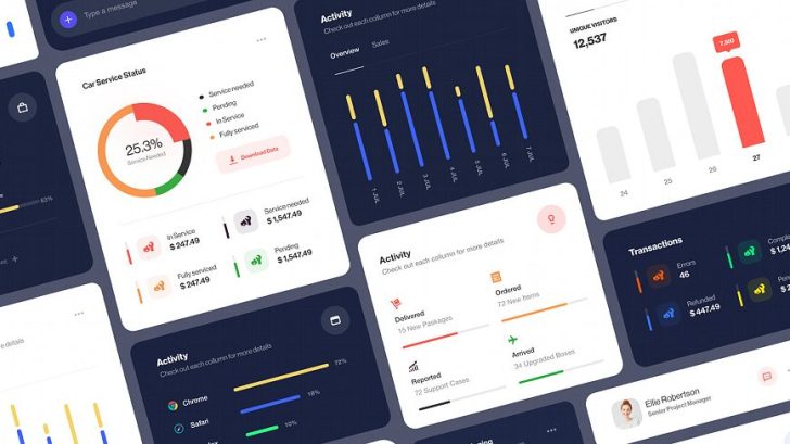 Neumorphism UI Kit PSD files - Xd File
