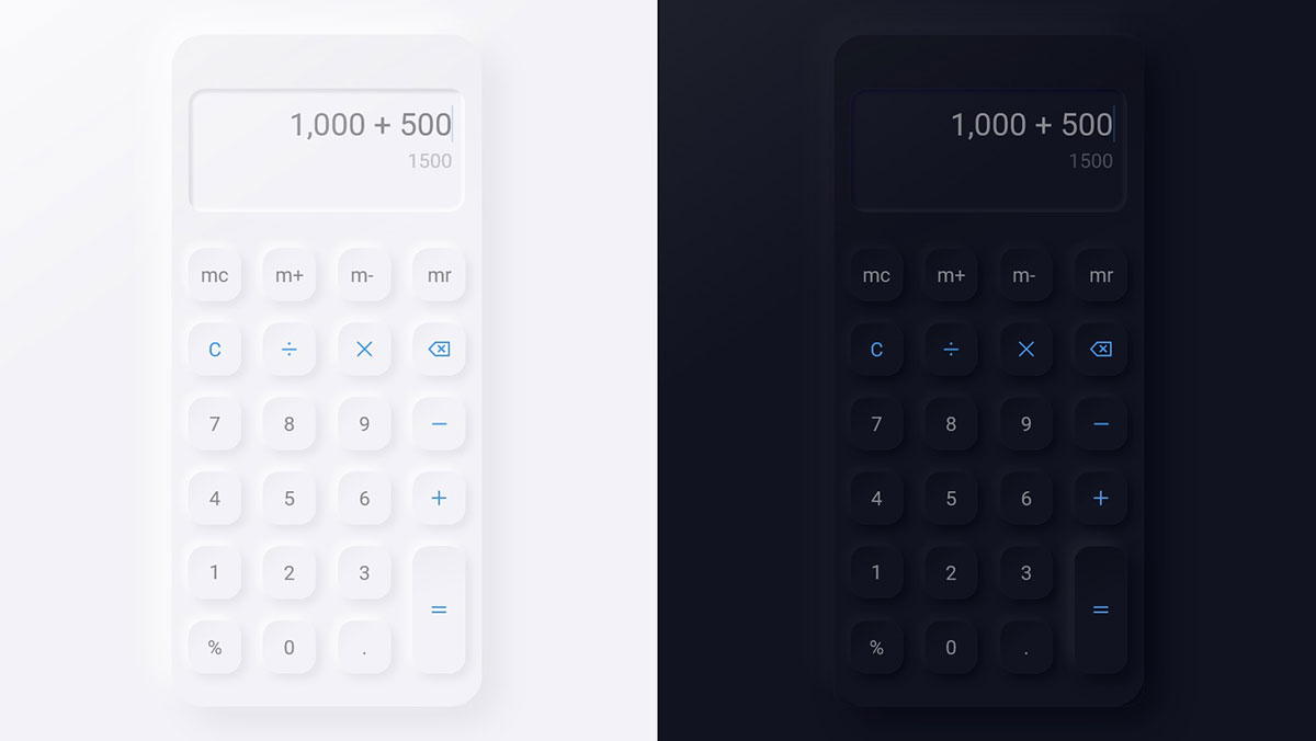 Alien Calculator Design