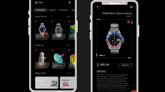 Free Free E-Commerce App XD UI Design - Xd File