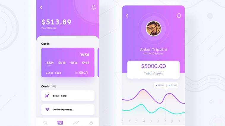 HSBC App Redesign concept Adobe XD - Xd File