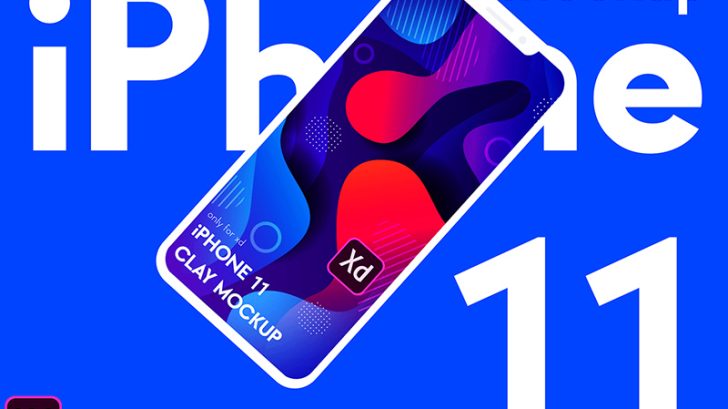 Free iPhone 12 XD mockup - Free Xd File