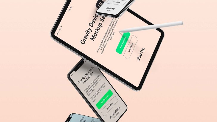Free New iPhone 14 Pro Max App Screen Mockup (PSD) - Xd File