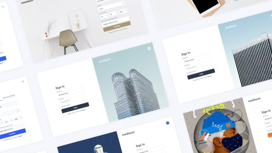 Free Sign In Form Animation XD Template - Free Adobe Xd File