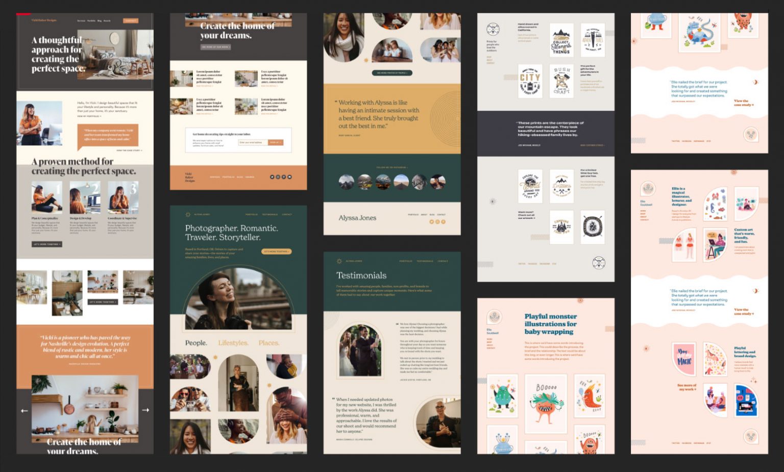3 Free Adobe XD Portfolio Templates Xd File