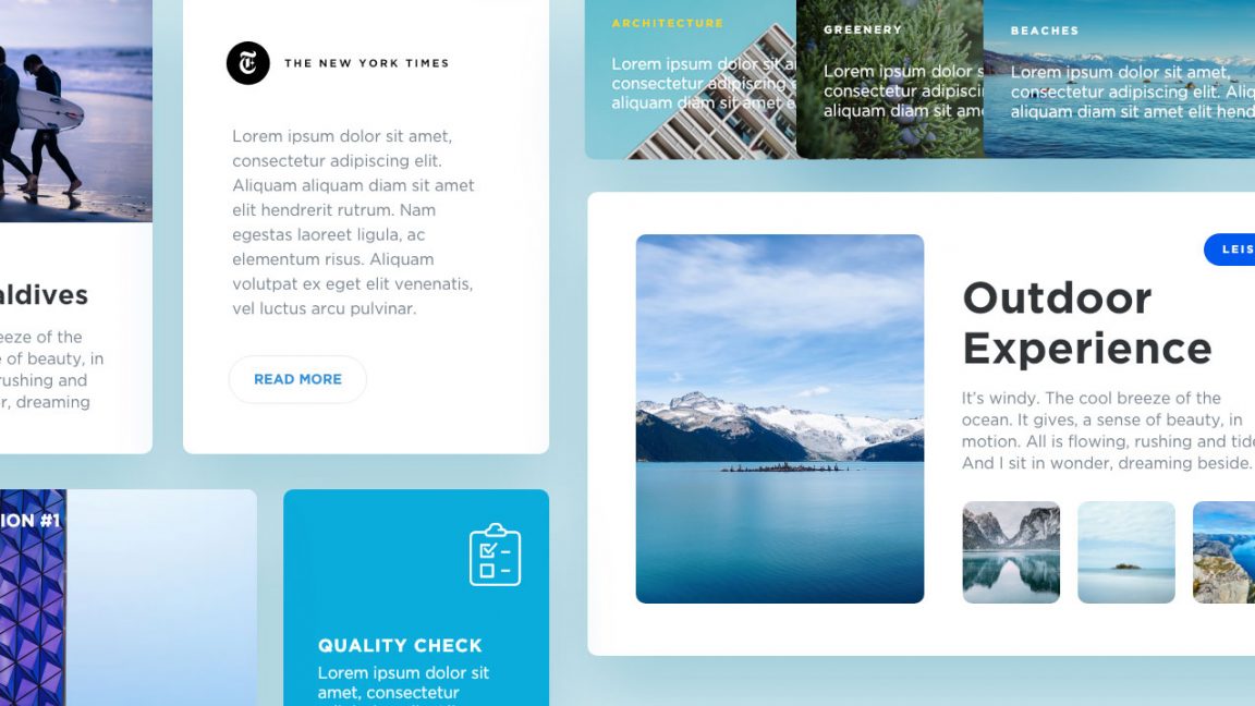 Adobe Xd Website Template and Landing Pages - Xd File