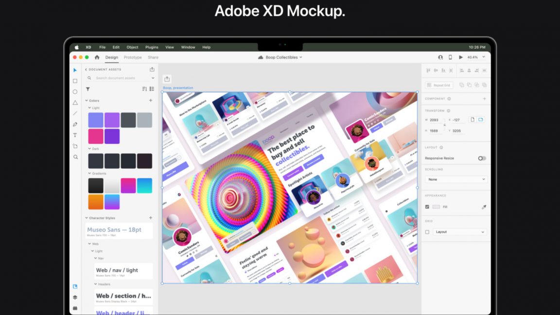 MacBook Air Free Mockup PSD - Xd File