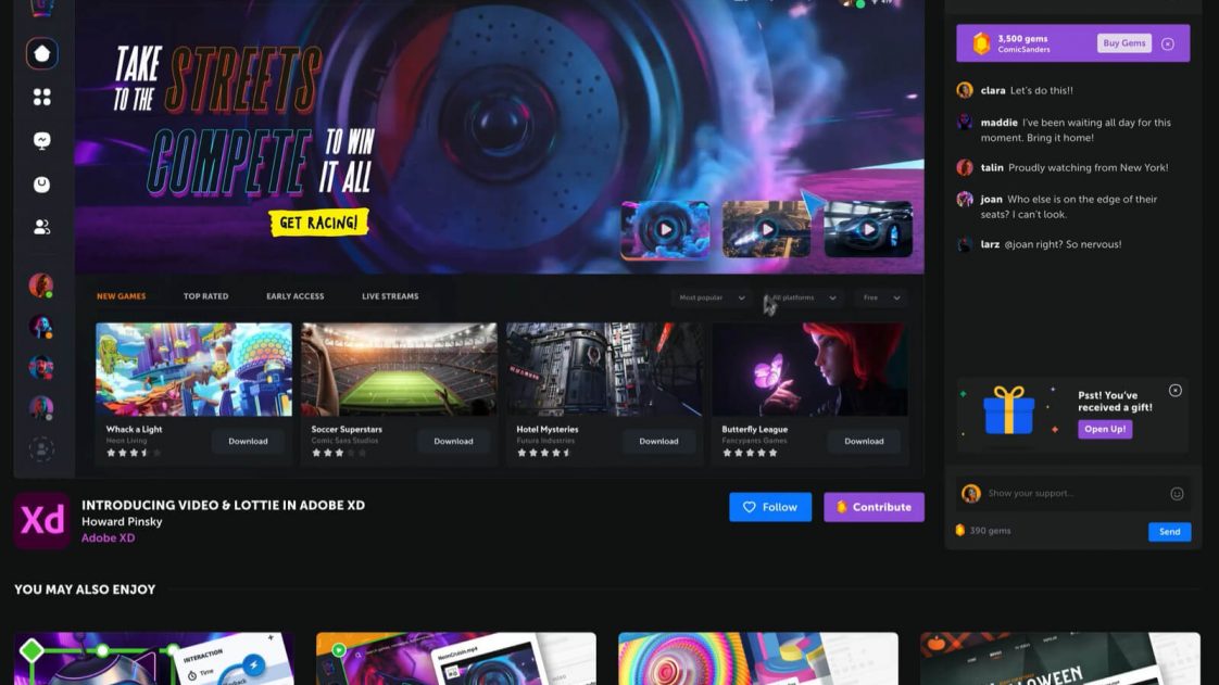Adobe Xd Website Template and Landing Pages - Xd File