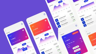 Free Credit Card Checkout UI Web Design - Xd File