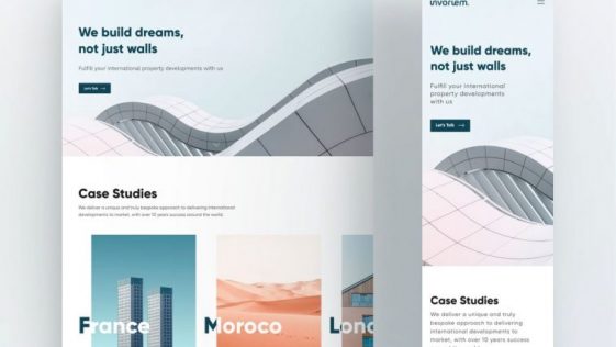 Adobe Xd Website Template and Landing Pages - Xd File
