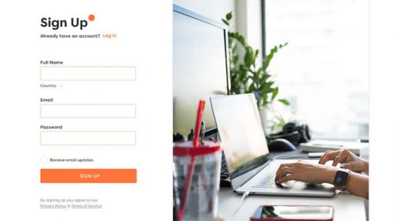 Free Sign In Form Animation XD Template - Free Adobe Xd File
